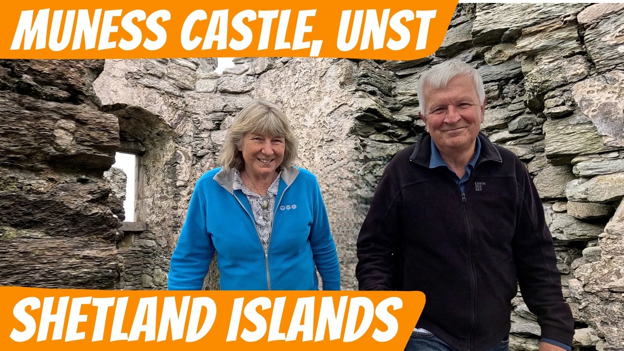 Muness Castle on the Island of Unst, Shetlands