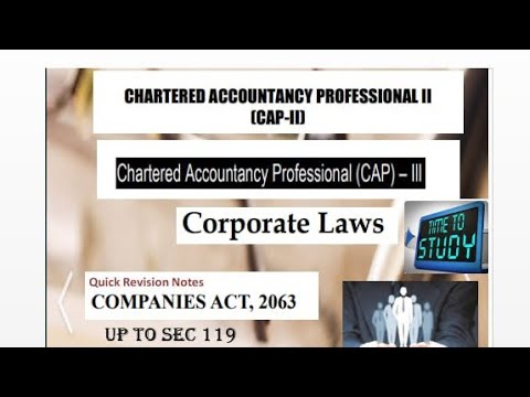 Companies Act 2063 Part 1