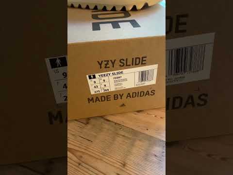 Yeezy Slide Bone - size guide - watch before buying
