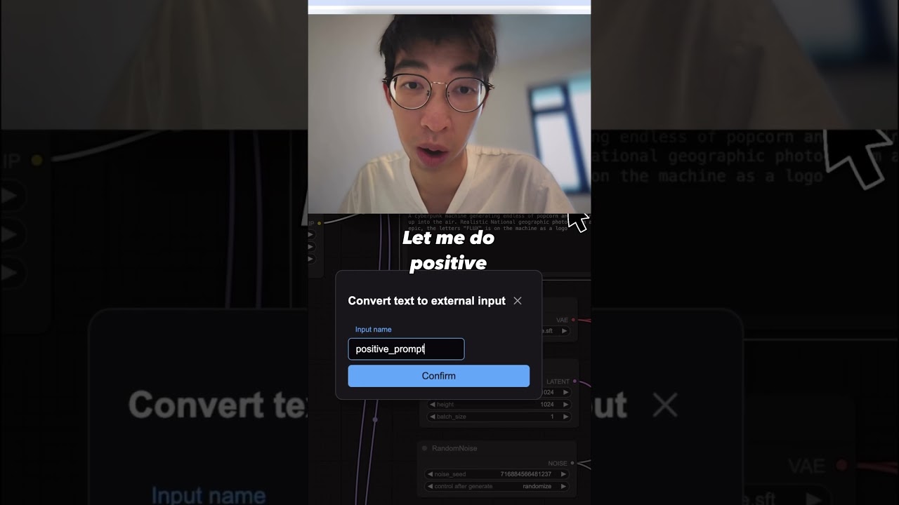 Built app with ComfyUI API in 5 steps #comfyui #tutorial