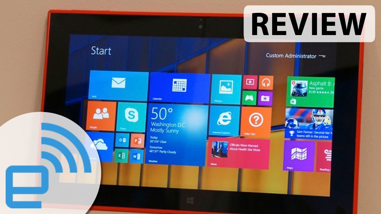 Nokia Lumia 2520 review | Engadget