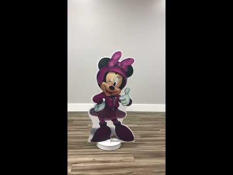 Minnie Wink - Mickey's Roadsters Life-Size Cardboard Cutout