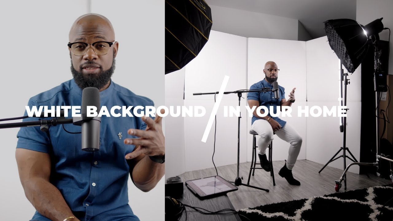 HOW TO LIGHT WHITE BACKGROUND | CINEMATIC LIGHTING EP. 2