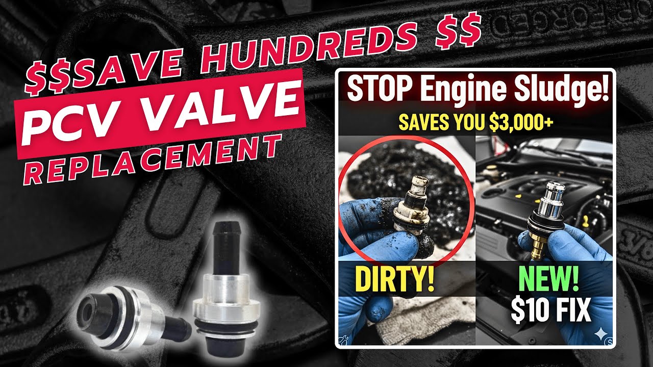 STOP Engine Sludge! PCV Valve Replacement (The $10 Fix That Saves YOU $3,000)