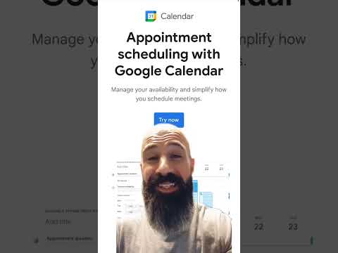 Google launches Online Appointment Scheduling with Google Calendar