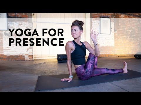 YOGA FOR PRESENCE - Full 40-Minute Yoga Class with Ashton August