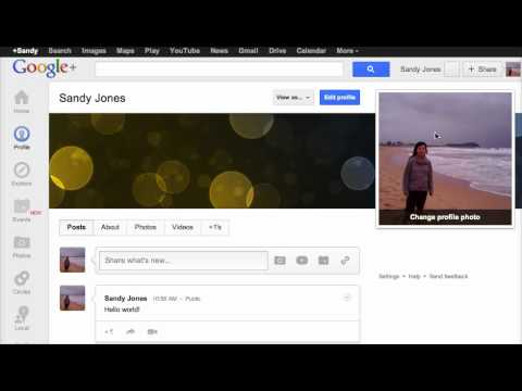How to associate your blog with a Google+ profile