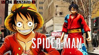 Marvel's Spider Man - Luffy MOD at Marvel’s Spider-Man Remastered Nexus ...