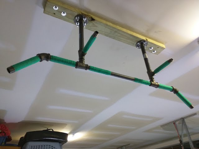 DIY Pull Up Bar: Easy Construction Steps to Built in Home