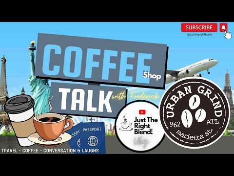 Coffee Shop Talk in Atlanta Urban Grind 4k ☕