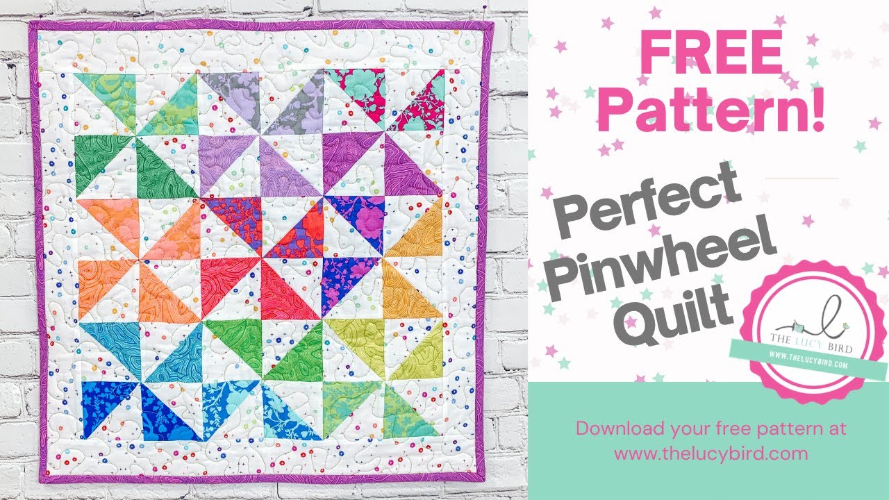 Perfect Pinwheel Quilt Blocks