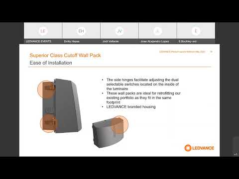 LEDVANCE May 2022 Product Launch Webinar