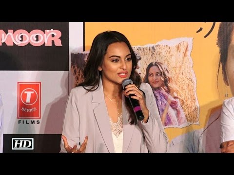 Sonakshi Sinha on playing a JOURNALIST | NOOR Trailer Launch