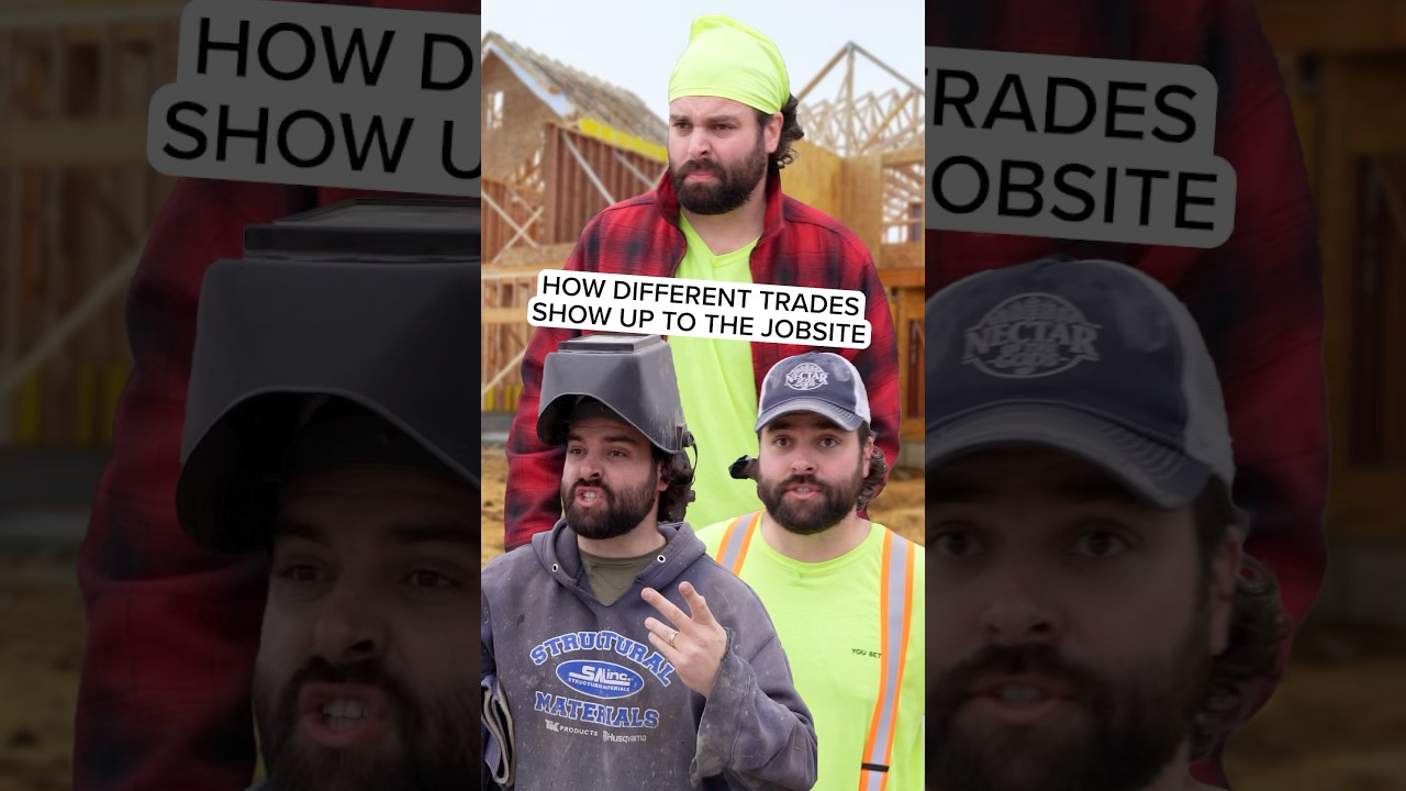 How Different Trades Show up to the Job-site