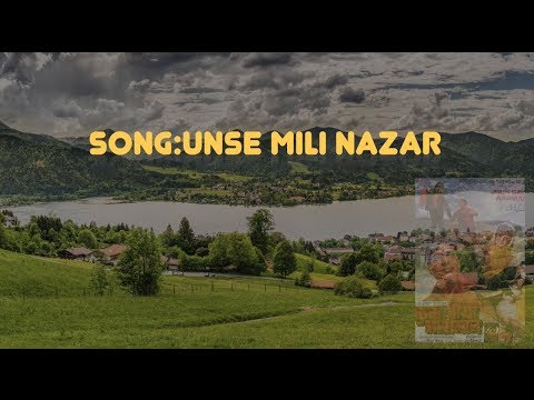 Unse Mili Nazar Instrumental With Lyrics