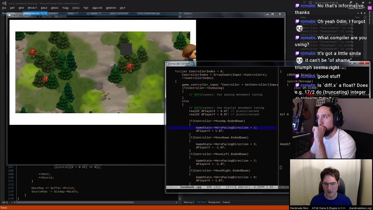 Odinmade Hero / Day 39 / Basic Bitmap Rendering Cleanup