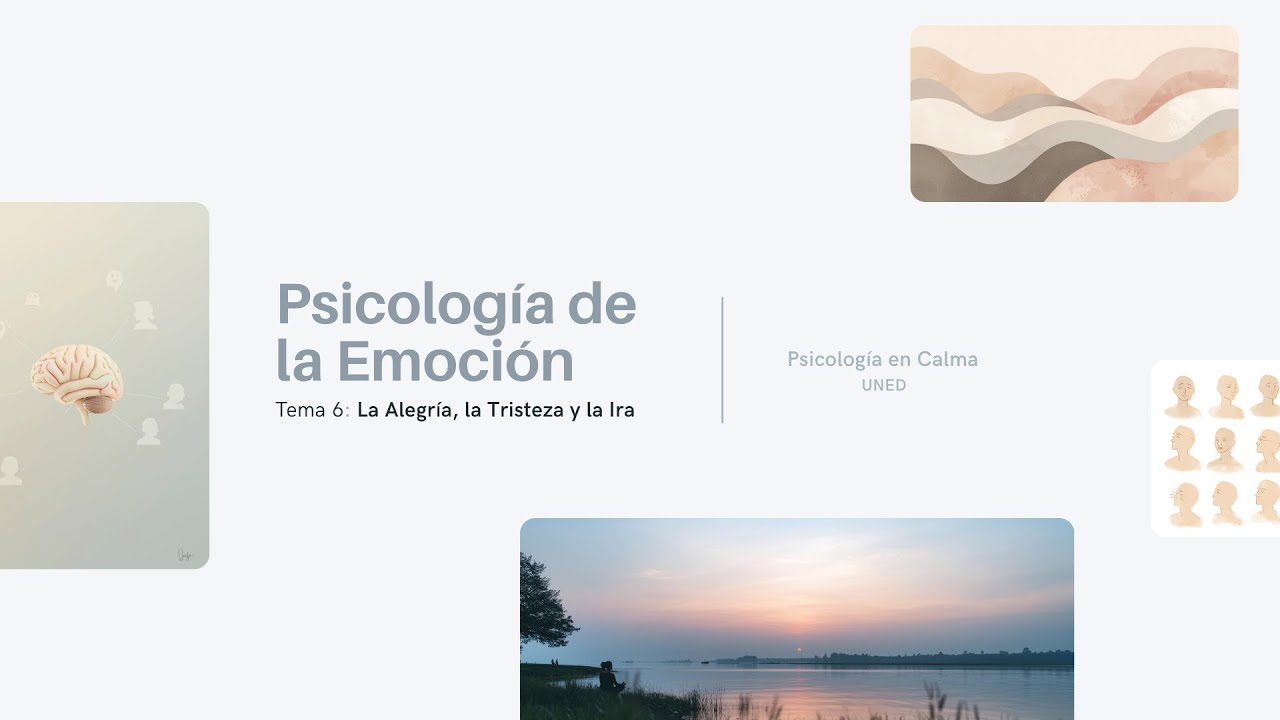 Psicología de la Emoción UNED | Tema 6 Completo | Resumen para Examen