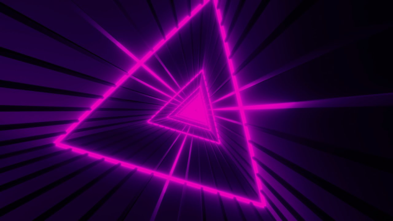 4K Abstract Sci-Fi Tunnel VJ Motion Background || Purple Neon Light Tunnel Free VJ Loops 4K download
