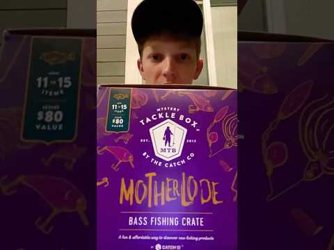 Is the Motherlode Mystery Tackle Box Worth it???? #fishing #mysterytacklebox #unboxing