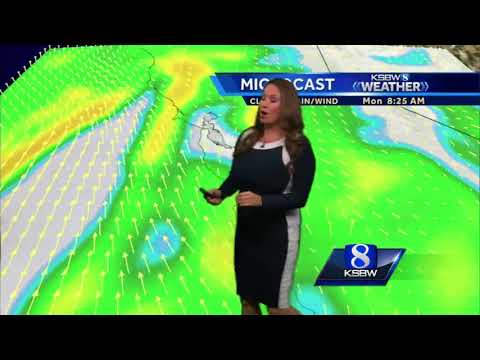 Sunday PM KSBW Weather Forecast 1.7.18