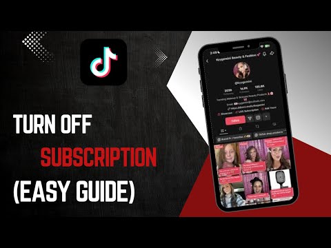 How to Turn Off Subscription on TikTok