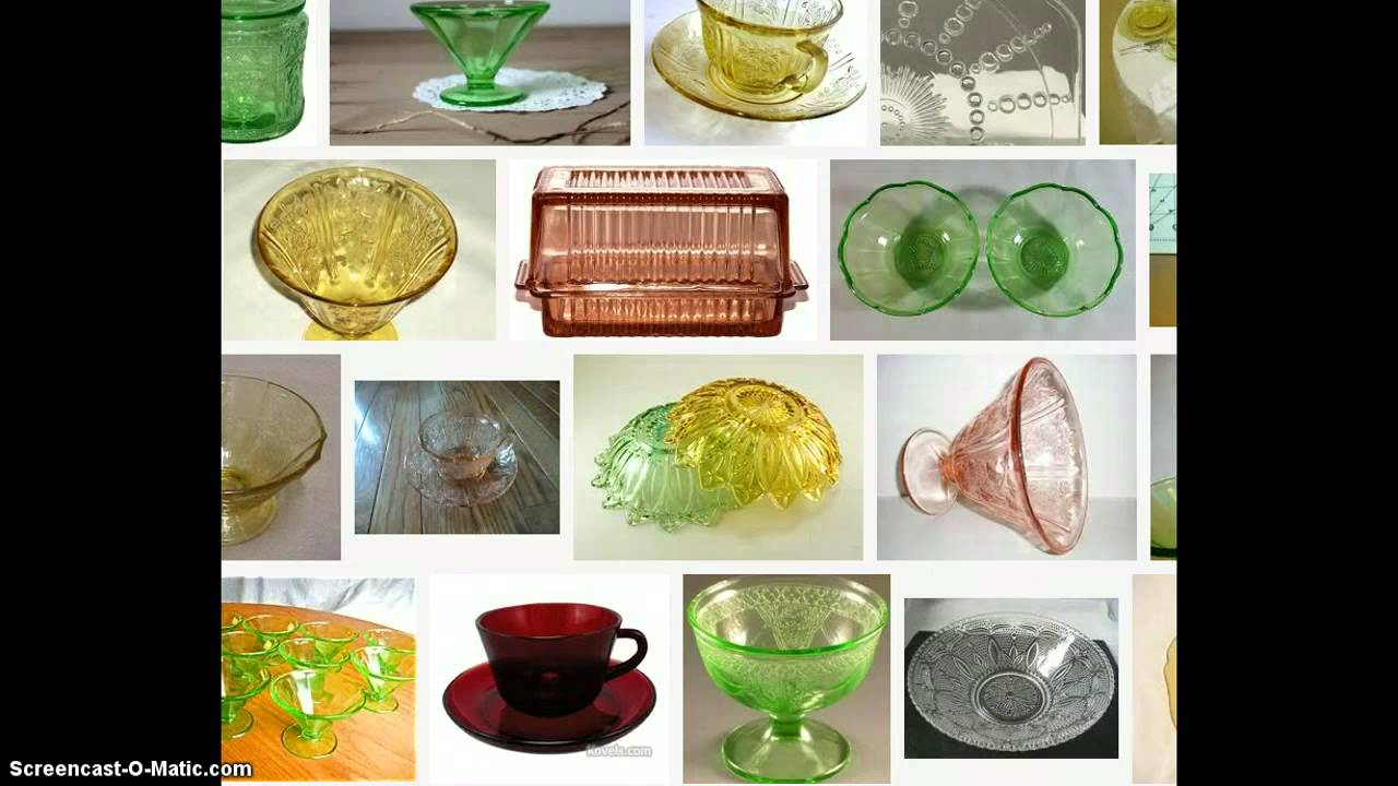 Federal Depression Glass History, Identifying, Research, SELL