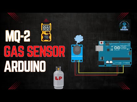 MQ-2 Gas Sensor with Arduino | Gas Detection Alarm with Buzzer