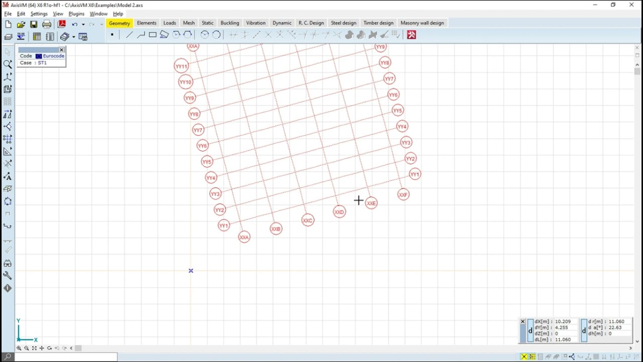 3 minutes with...AxisVM x6 - Structural Grid