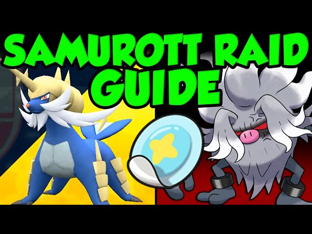 How to solo defeat Mighty Samurott in Pokemon Scarlet and Violet Tera ...