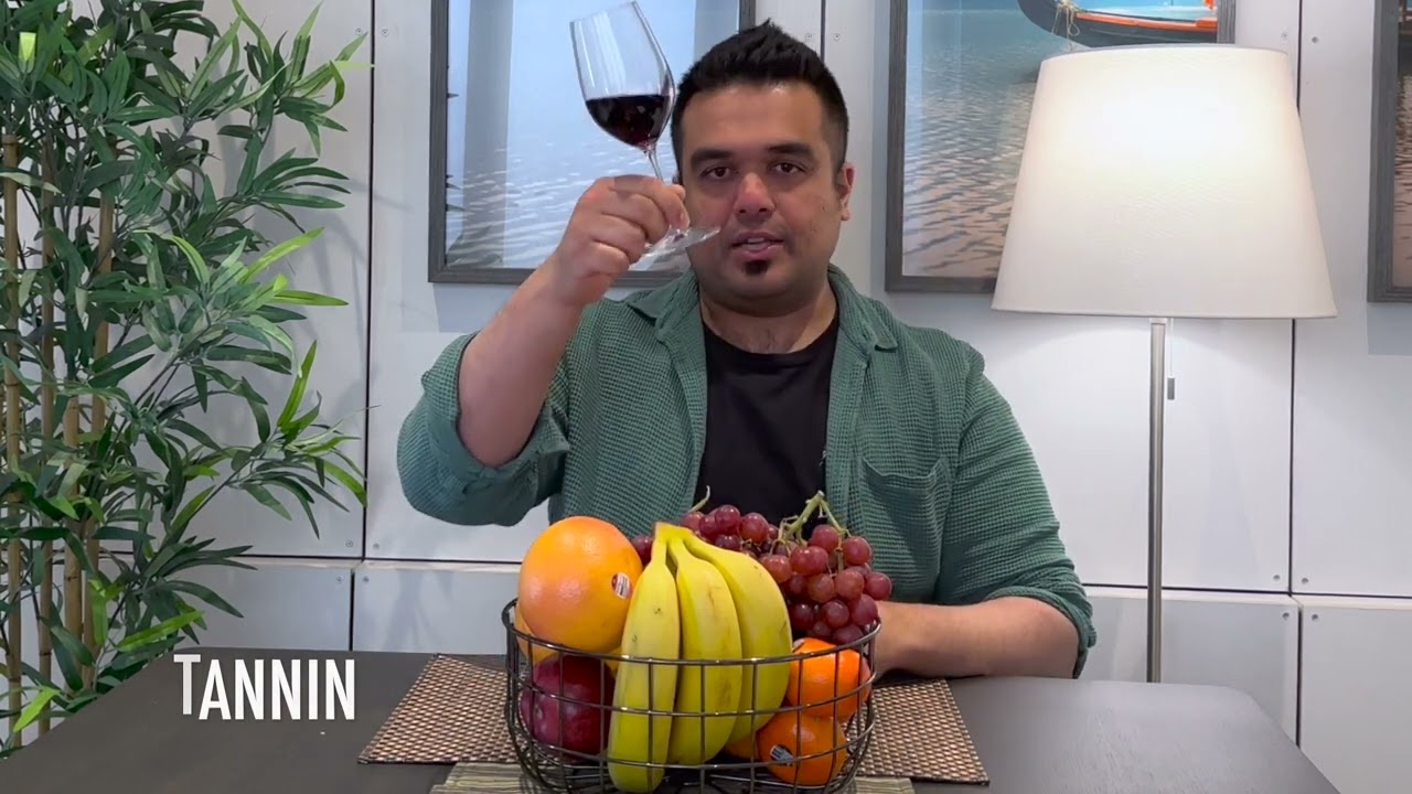 Four Basic Components of Wine