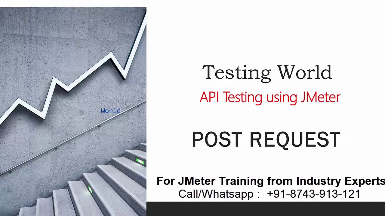 API Testing using JMeter : POST Request
