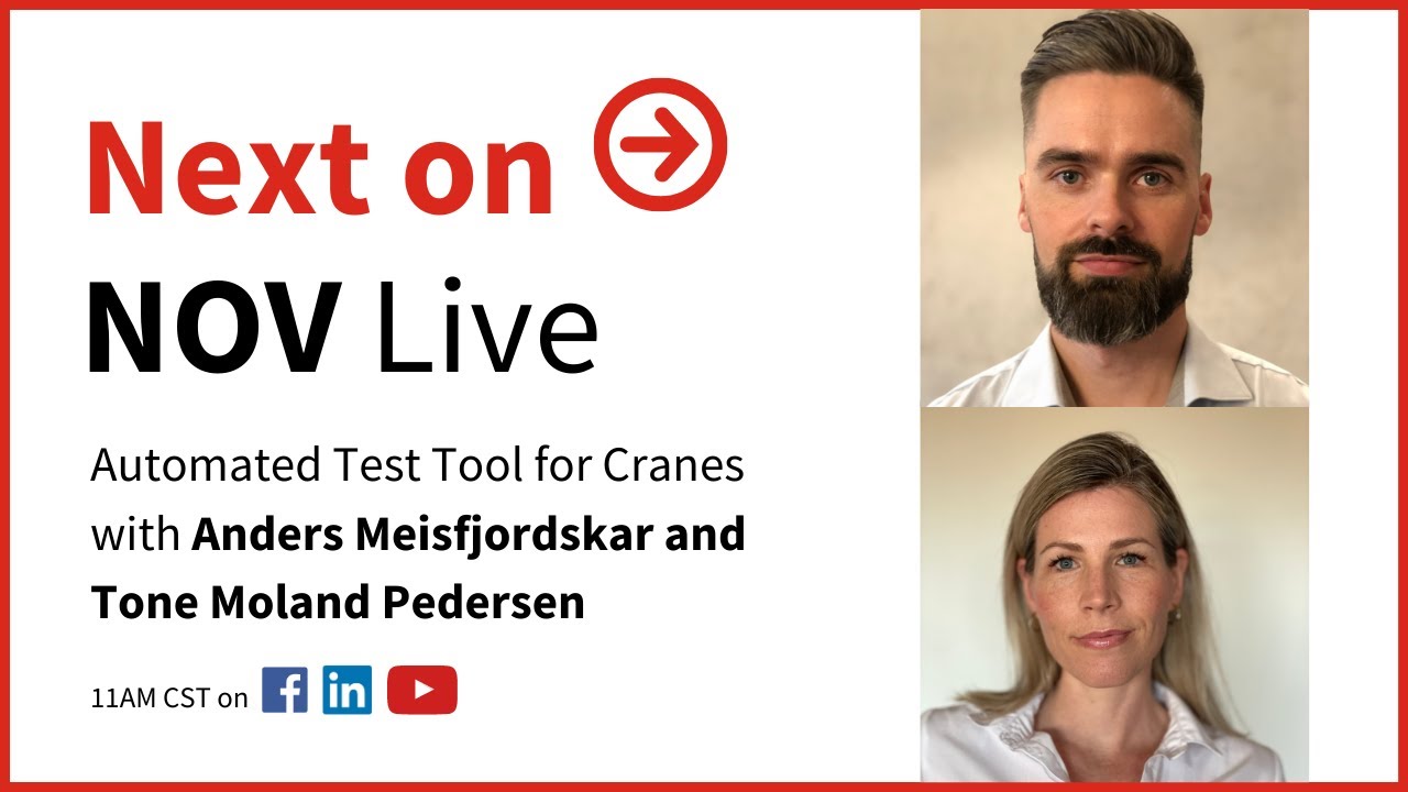 NOV Live | Automated Test Tool for Cranes