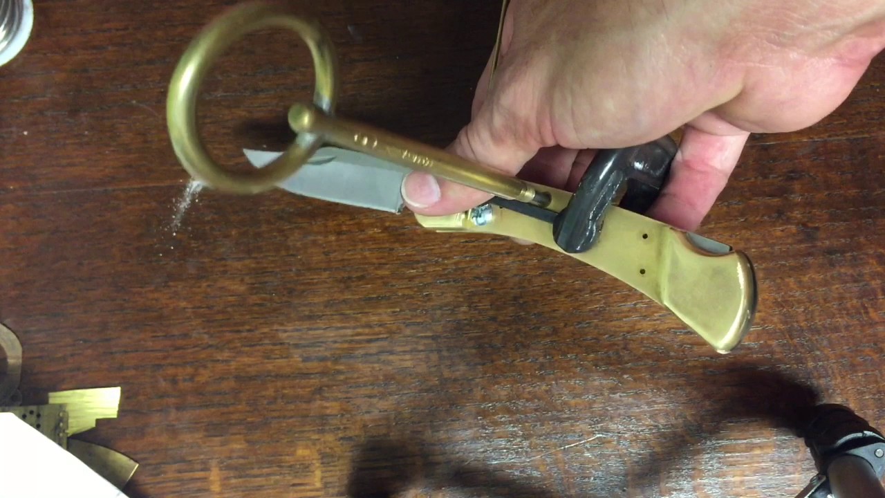 DiResta Inspired Buck 110 Auto Conversion. Dual Action