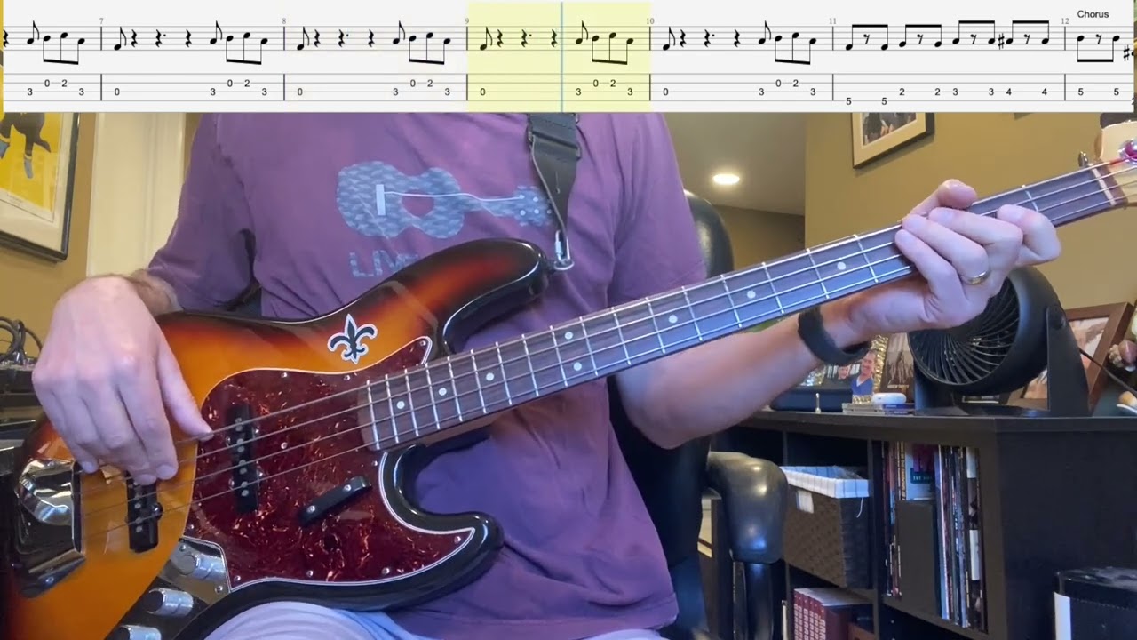 (I'm Your) Hoochie Coochie Man by Muddy Waters Isolated Bass Cover with Tab