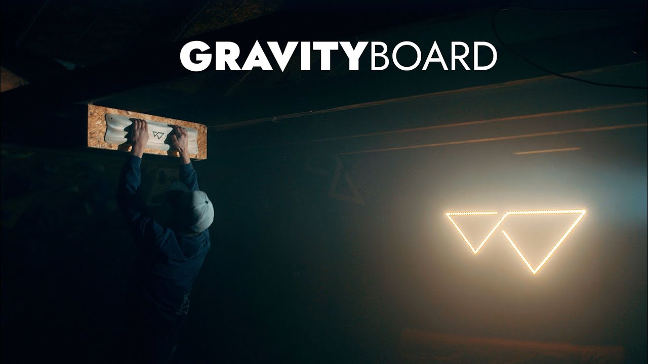 GRAVITYboard - A premium hangboard experience.