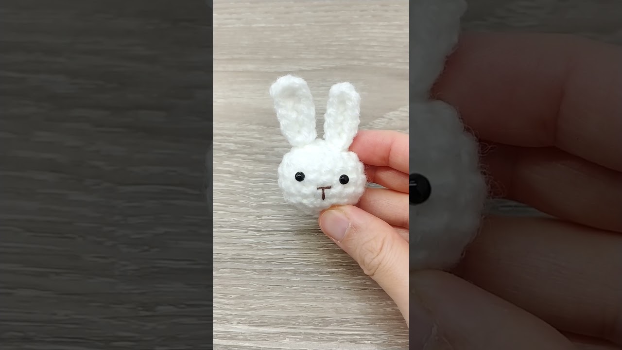 Crochet Tiny Bunny | Easter Bunny | Amigurumi Cute Bunny | Bunny Pins