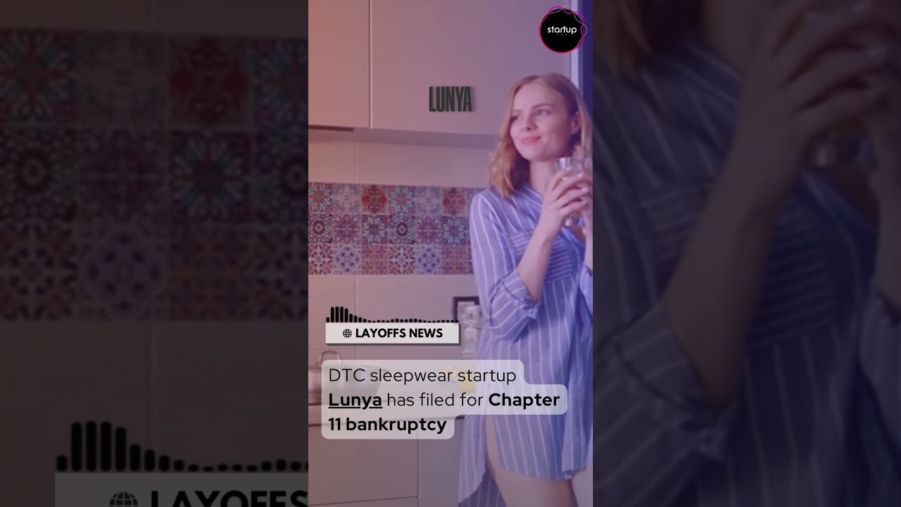Lunya sleepwear goes bankrupt | #lunya #layoffs #fashion #bankruptcy