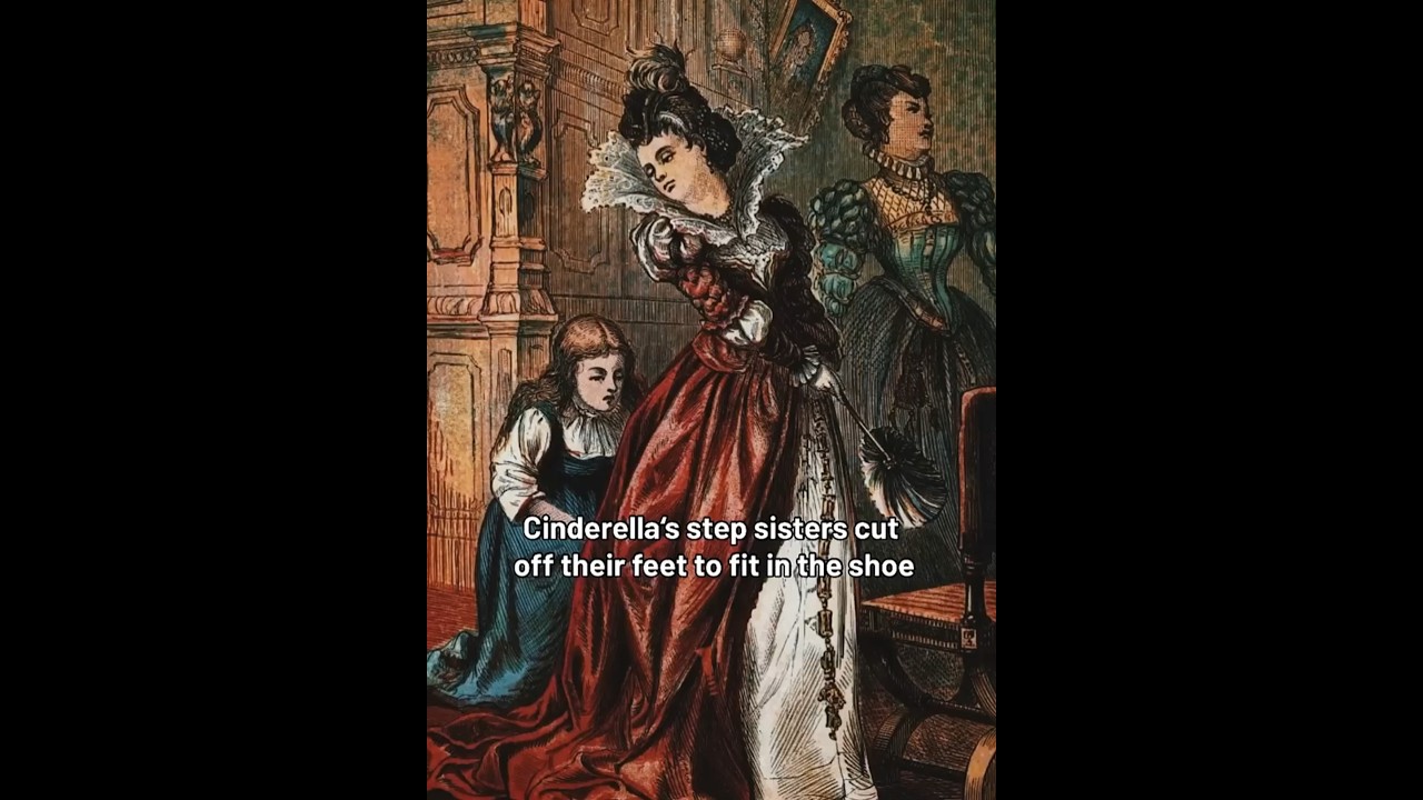 Cinderella’s step sisters were mad for doing this #fairytales #painting #art