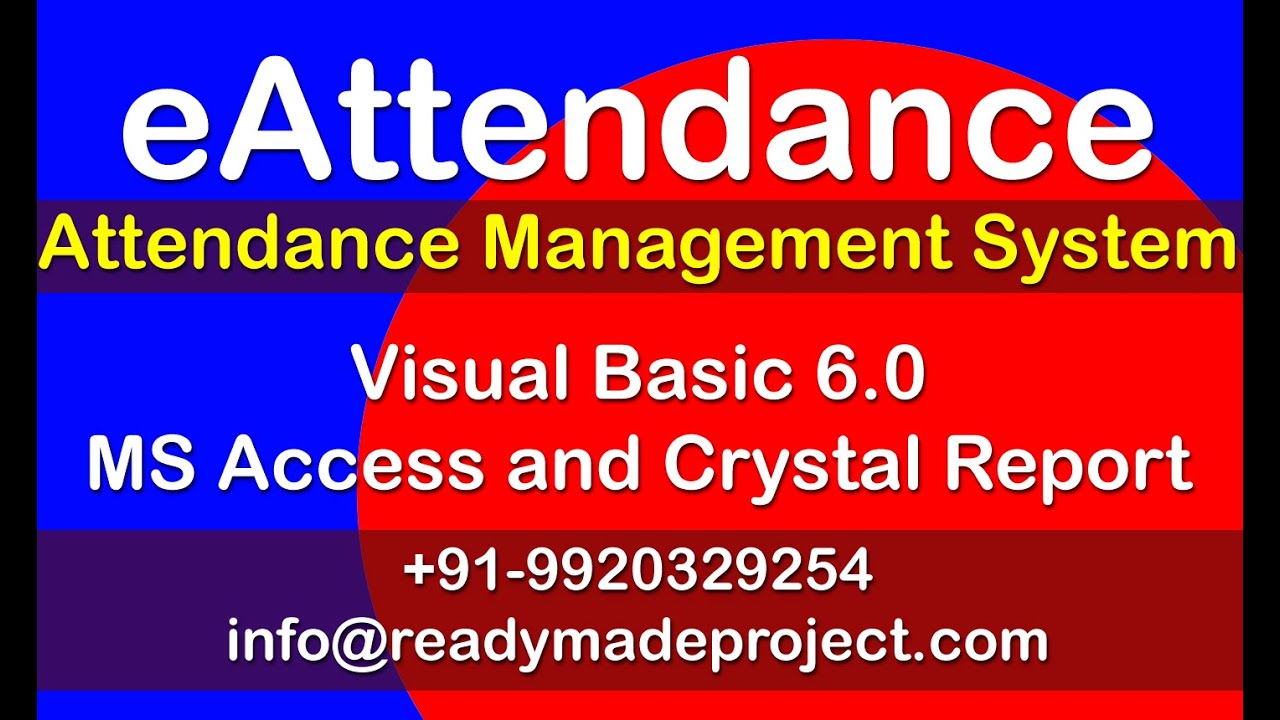 eAttendance - Student Attendance System - Configuration and Working Demo