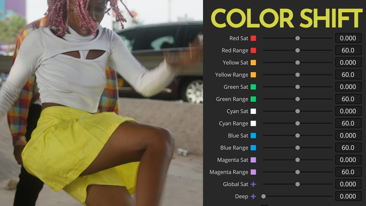 Color Shift v4 - FREE UPDATE - DCTL Look Development Tool for DaVinci Resolve