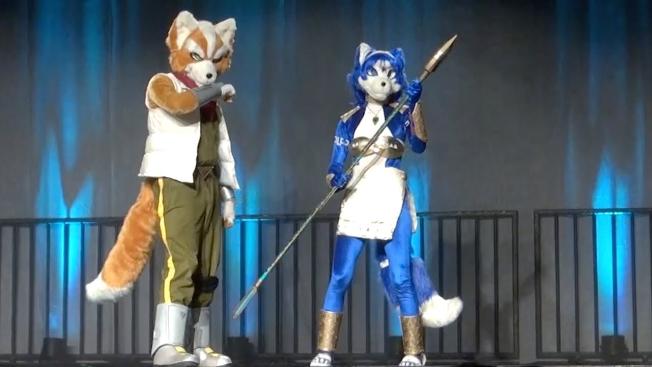 Fox & Krystal Star Fox Adventure Skit by Tom_MJCosplay
