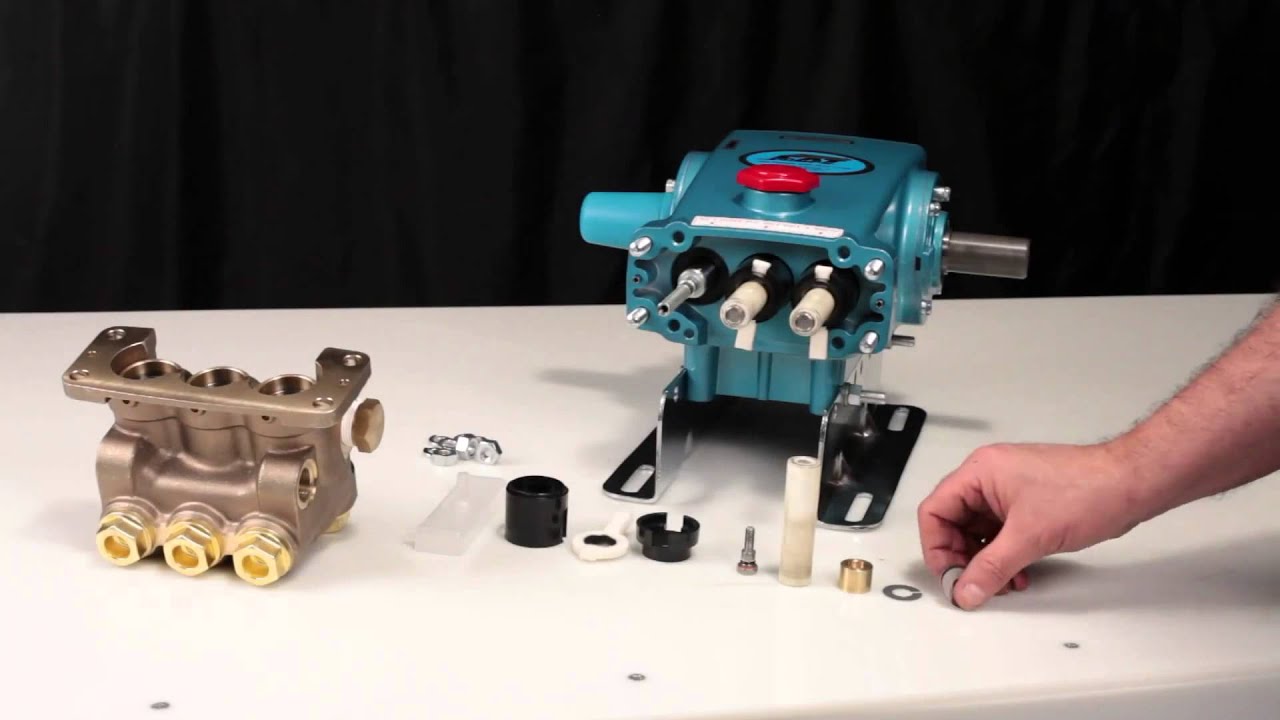 Cat Pump Training Video. Servicing Seals on 650, 660 Series Pumps. Trash Bin Cleaners Direct
