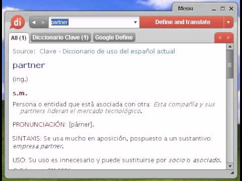 Definición de partner