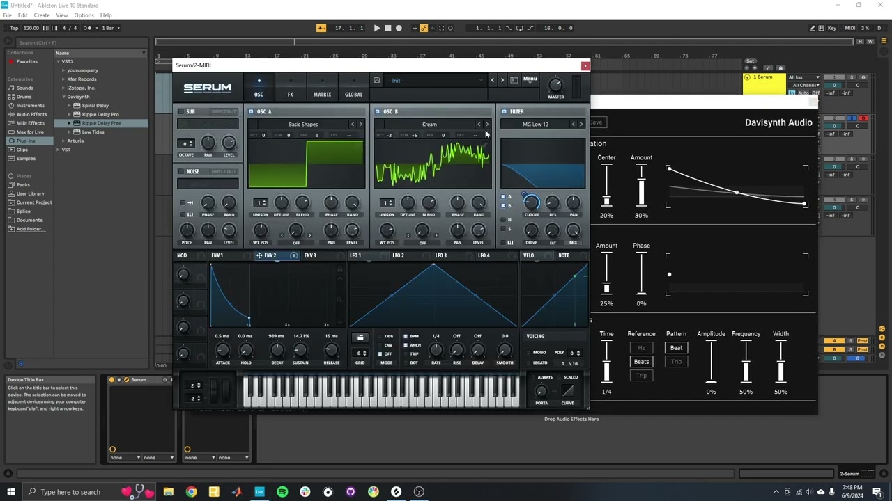 Ripple Delay Free: Wide Synths Tutorial