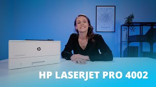 HP LaserJet Pro 4002dn A4 Mono Laser Printer - 2Z605F