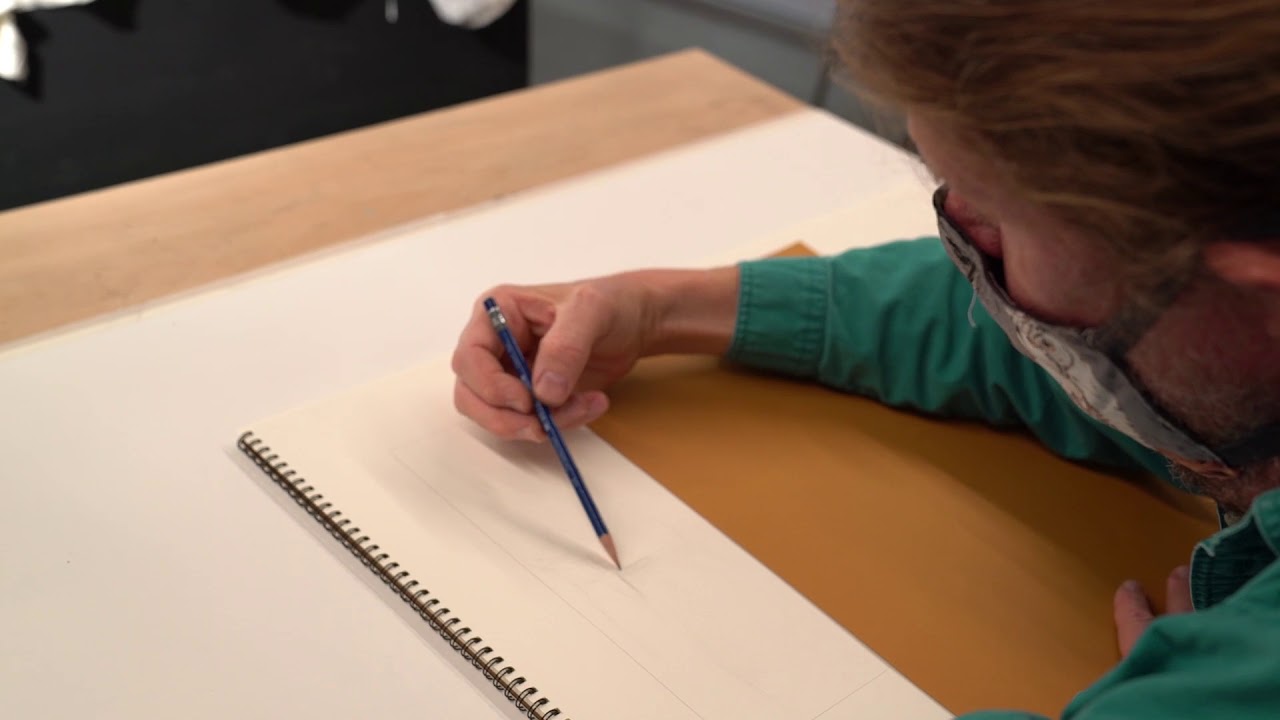 White Still Life Value Drawing Demo
