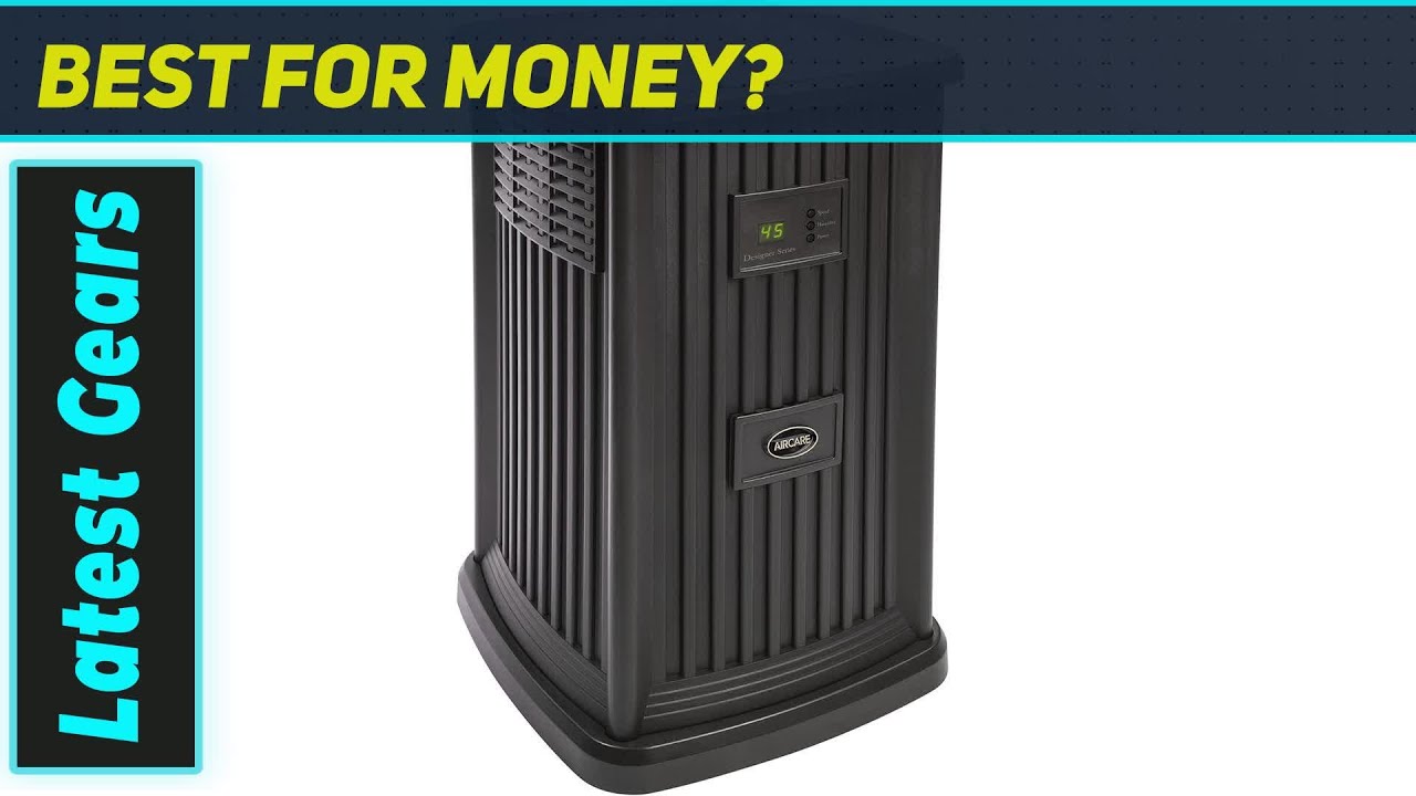 AIRCARE Digital Whole-House Pedestal-Style Evaporative Humidifier: Best for Customizable Comfort