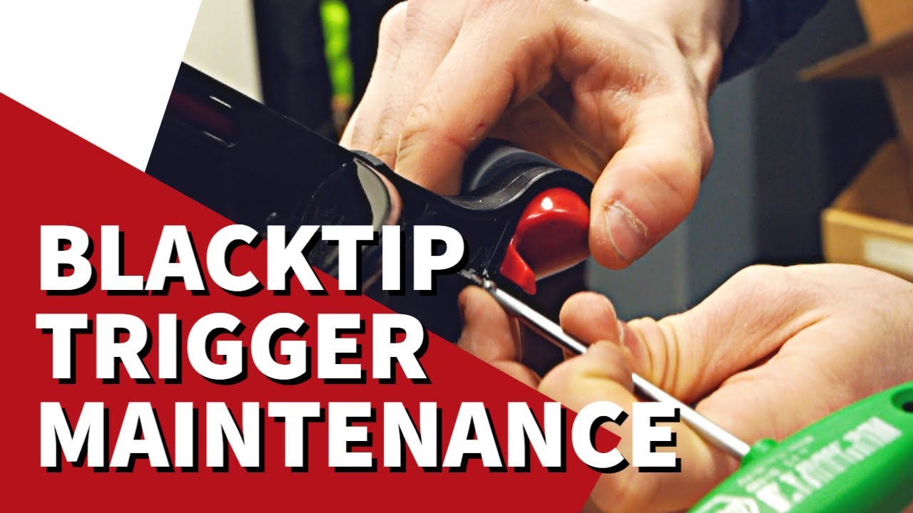 BlackTip Trigger Cleaning & Maintenance