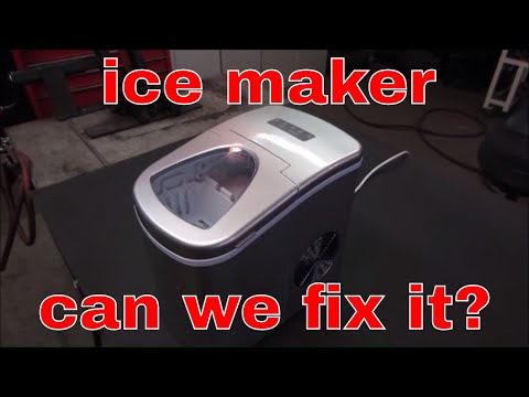 Broken Portable Ice Maker, Can It Be Fixed?