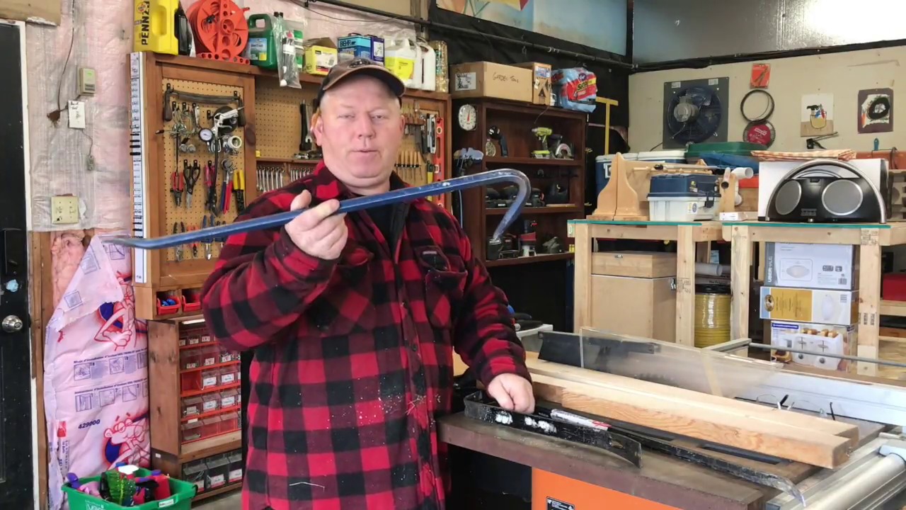 Crowbar, Wrecking Bar, Pry Bar - Quick & Cheap Wall Mounted Organization